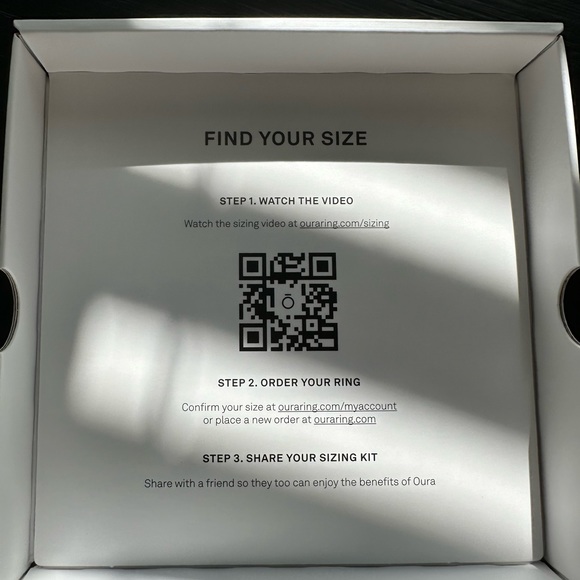 Oura | Jewelry | Oura Ring Sizing Kit | Poshmark